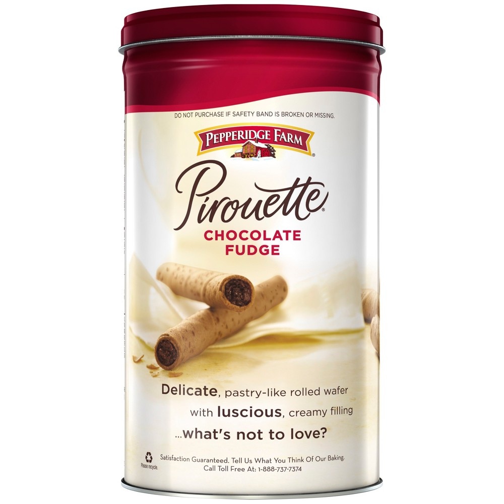 Pepperidge Farm Pirouette Chocolate Fudge Wafers 13.5 oz | Shipt