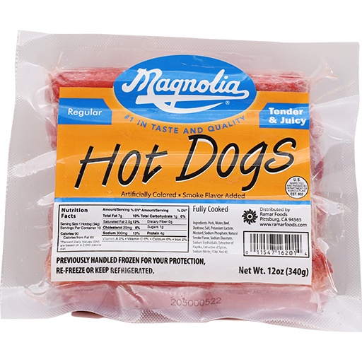 Magnolia Hot Dog Reg 12 oz | shipt