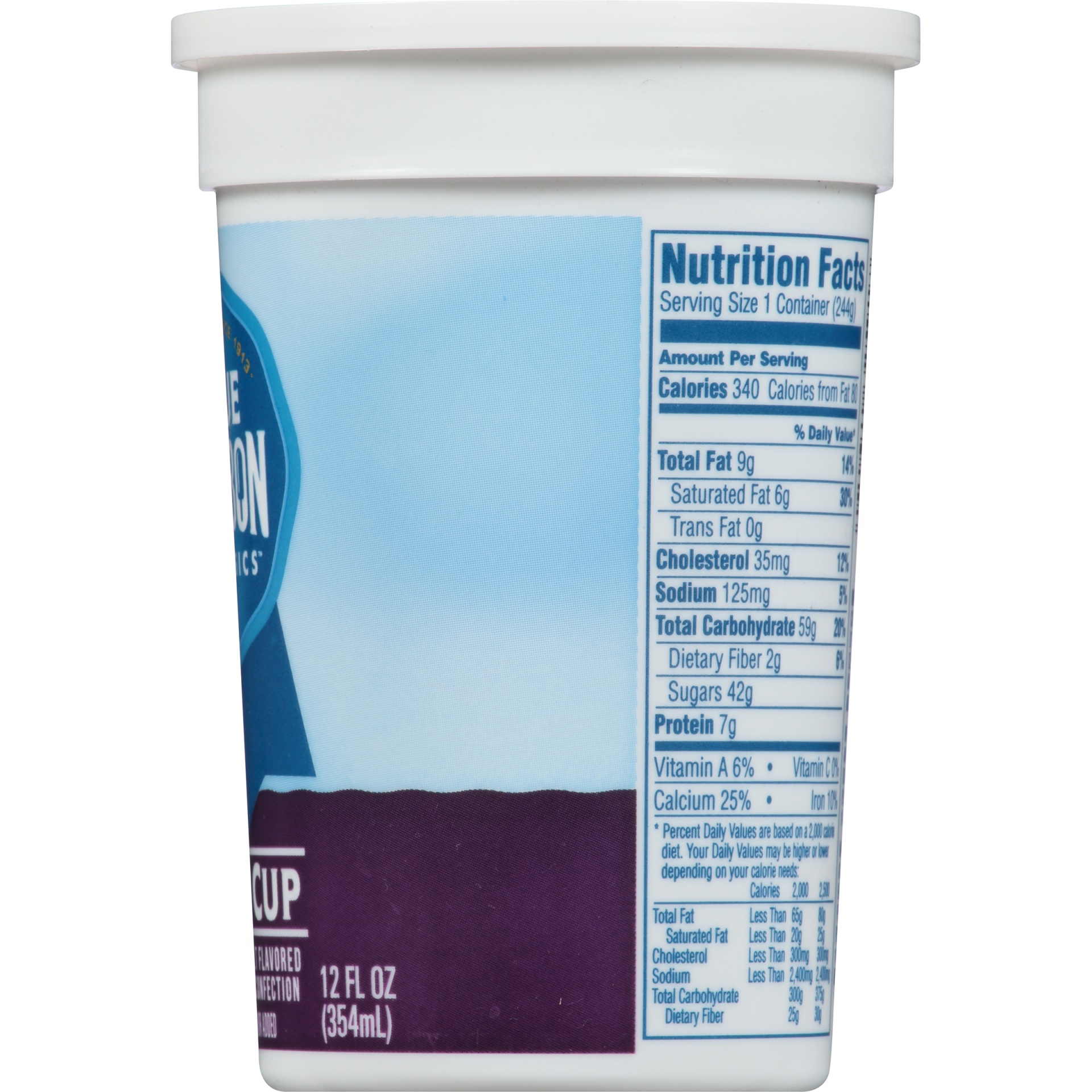 Blue Ribbon Classics Malt Cup Chocolate Malt Flavored Frozen Dairy ...