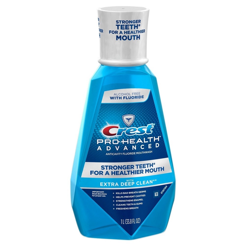 Crest Pro-Health Advanced, Extra Deep Clean Mouthwash - Fresh Mint 1 ...