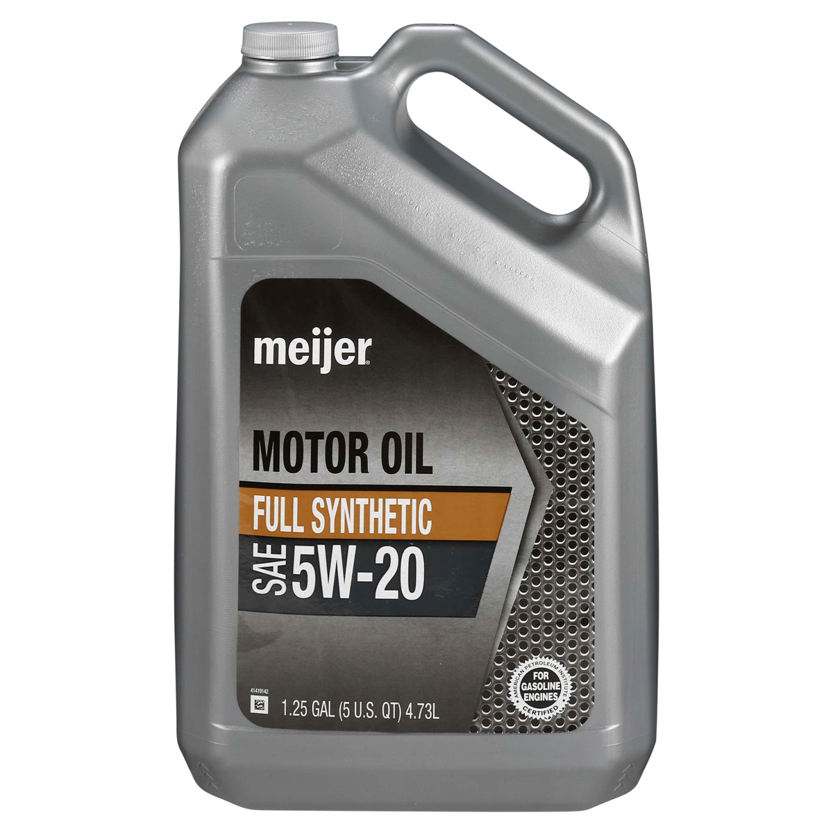 Meijer Full Synthetic 5W20 Motor Oil 5 qt | Shipt