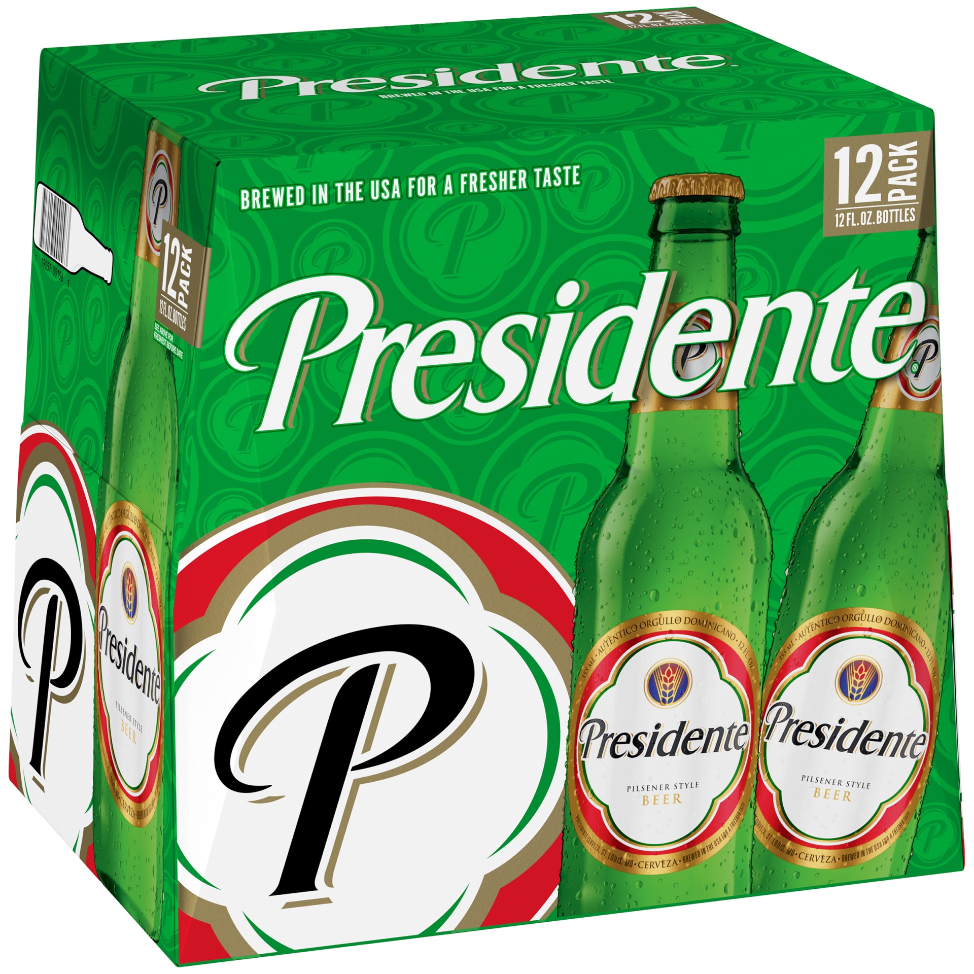 Presidente Pilsener Style Beer, 5% ABV 12 ct; 12 fl oz | Shipt