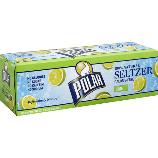 Polar Lime Seltzer - Can 12 ct; 12 fl oz | Shipt
