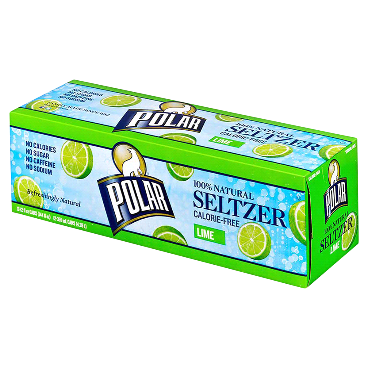 Polar Lime Seltzer - Can 12 ct; 12 fl oz | Shipt