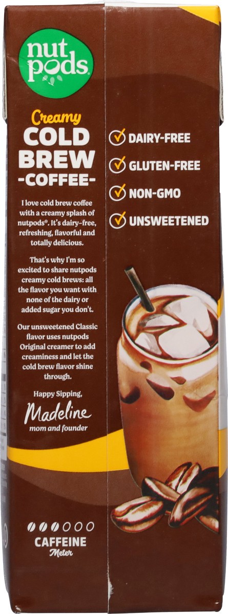 nutpods Unsweetened Creamy Cold Brew Classic Coffee 32 fl oz 32 fl oz ...