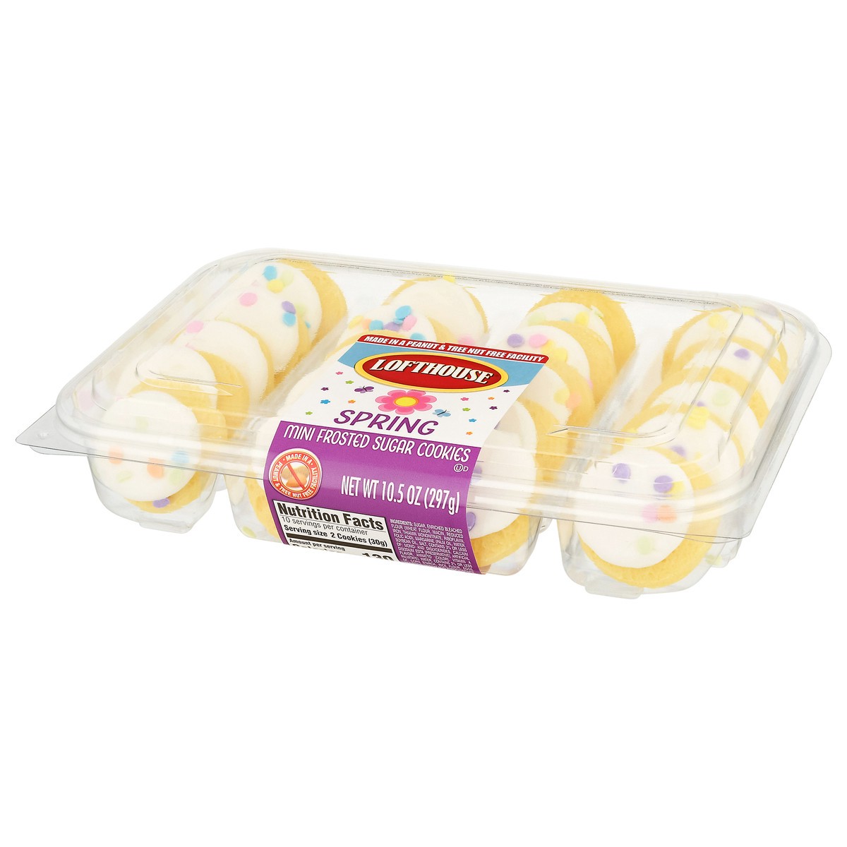 Lofthouse Spring Mini Frosted Sugar Cookies 1 10.5 oz 10.5 oz | Shipt