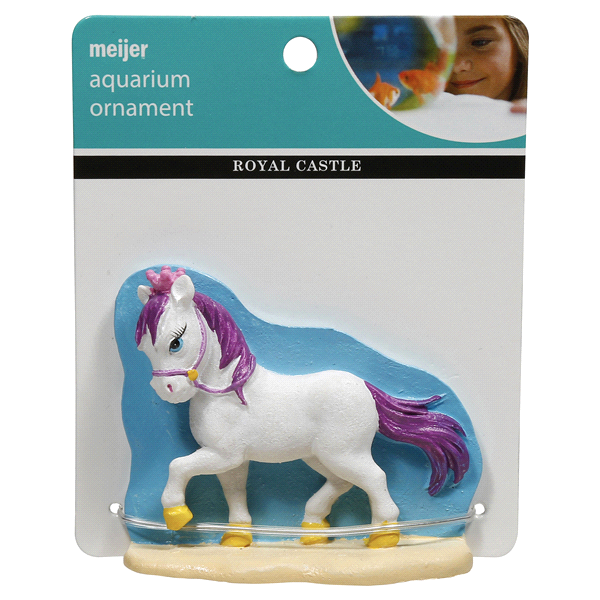 Meijer Aquarium Ornament, Royal Castle Pony 1 ct | shipt