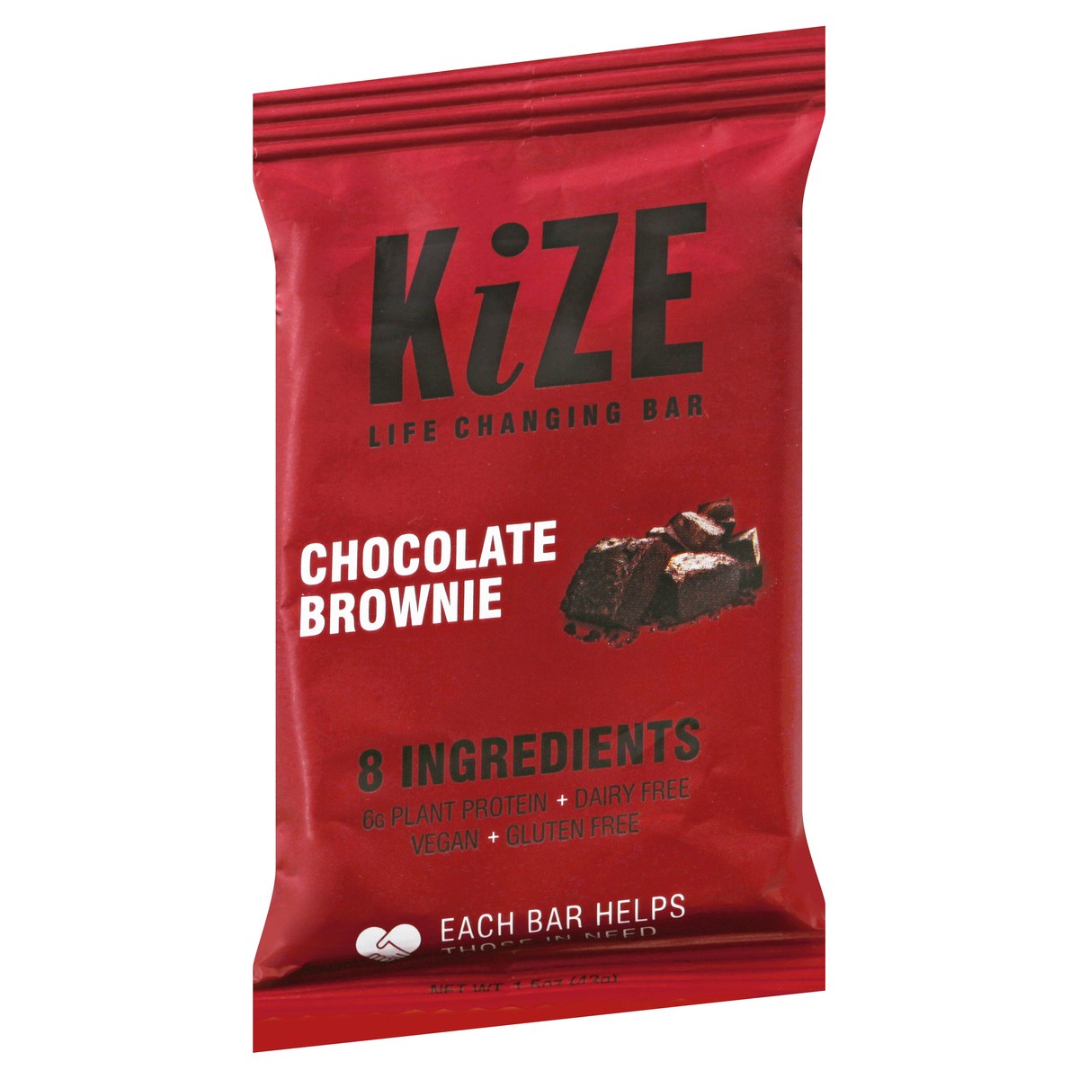 KiZE Bar, Chocolate Brownie 1.5 oz | Shipt