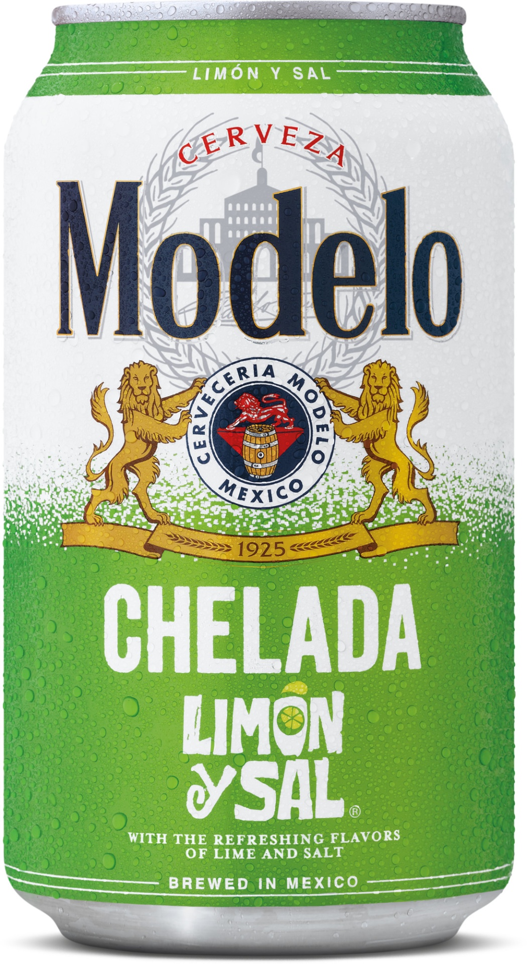 Modelo Chelada Limon y Sal Mexican Import Flavored Beer Can 1212 pkoz ...