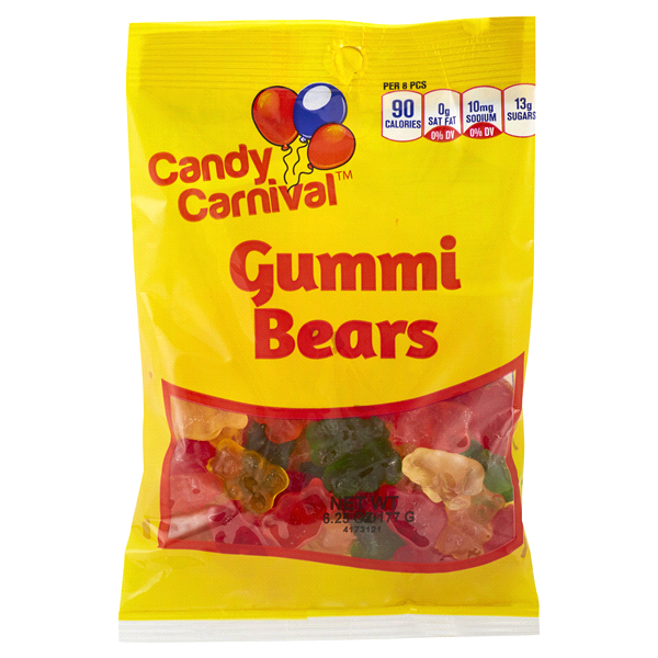 Candy Carnival Gummi Bears 6.25 oz | Shipt