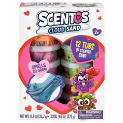 Scentos Valentine's Day Cloud Sand - 12 ct 12 ct; 9.6 oz | shipt