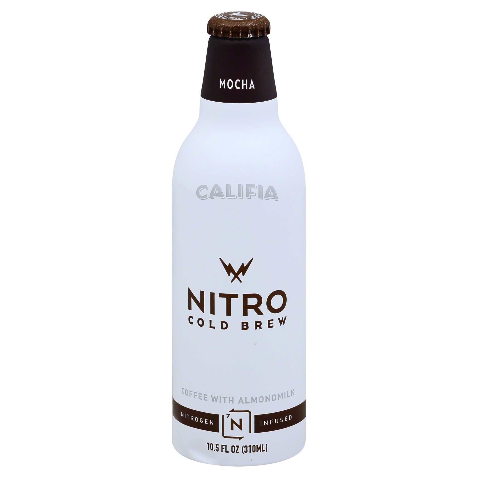 Califia Farms Mocha Nitro Cold Brew Coffee with Almond Milk 10.5 fl oz ...