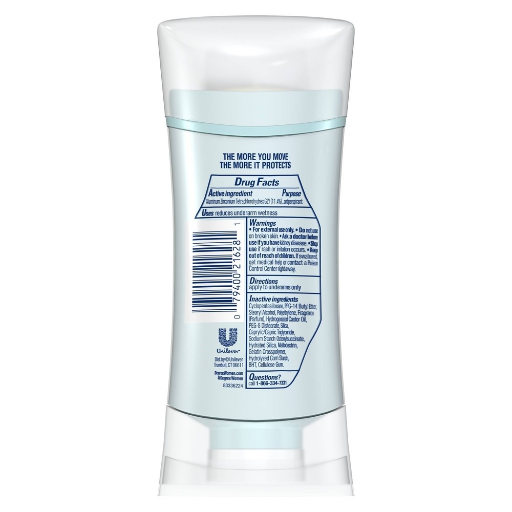 Degree Ultra Clear Pure Clean Antiperspirant Deodorant 2.6 oz | Shipt