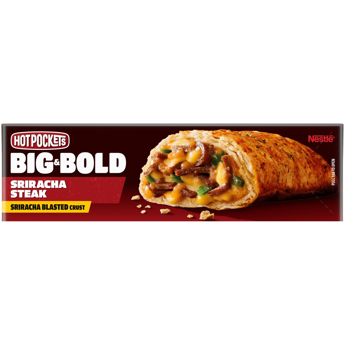 Hot Pockets Frozen Snack Big & Bold Sriracha Steak Sandwich 2 ct; 13.5 oz | Shipt