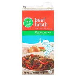 Food Club Essential Choice Beef Broth | Shipt