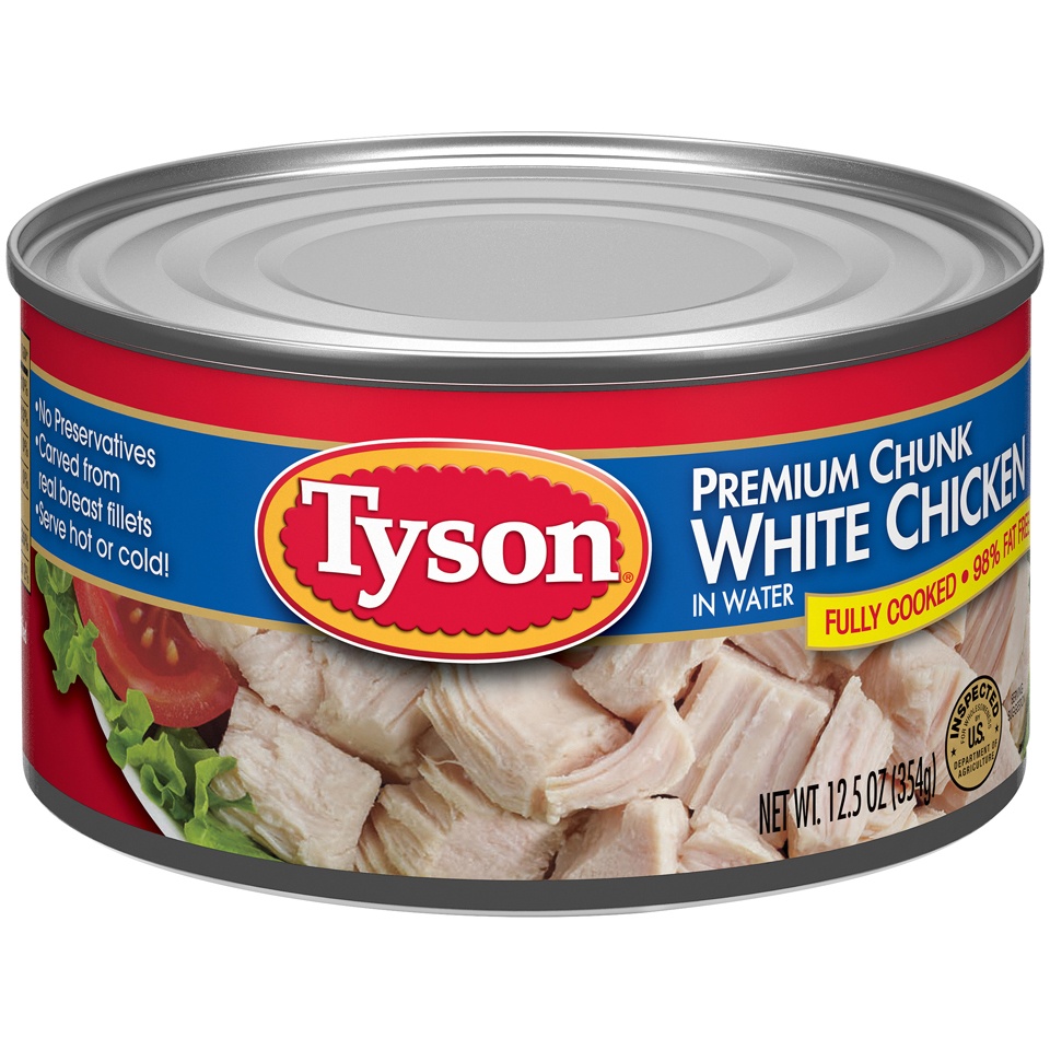 Tyson Premium Chunk White Chicken 12.5 oz | Shipt