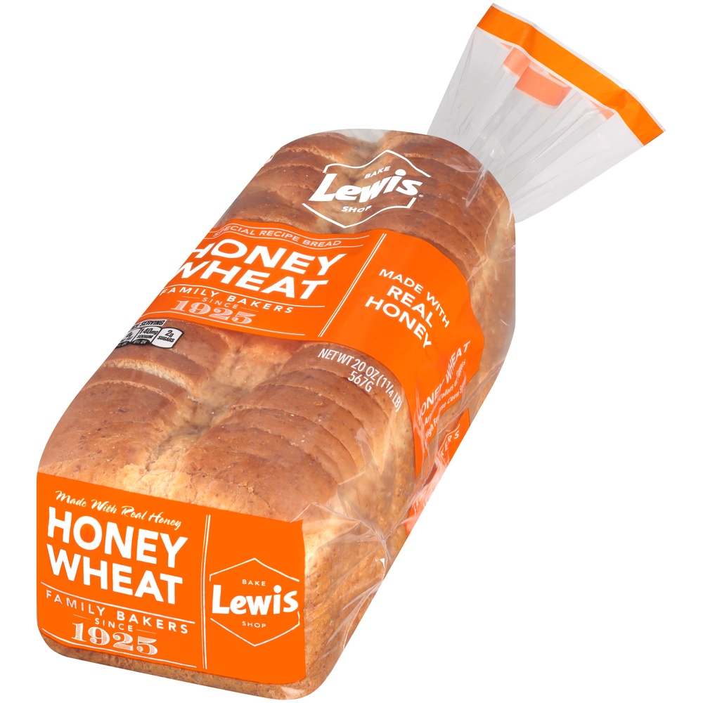 Lewis Bakeries Honey Wheat Bread 20 oz | Shipt