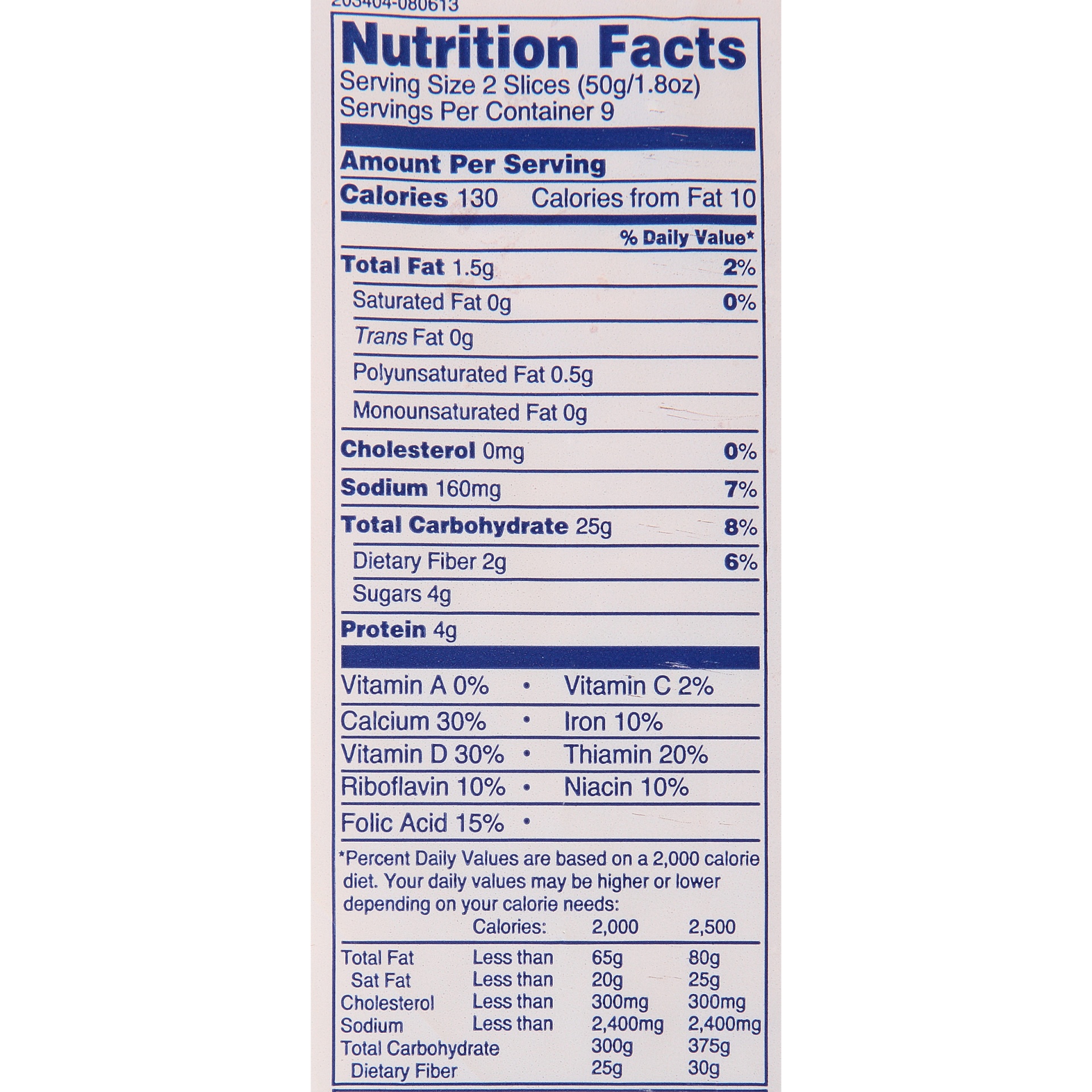 Wonder White Bread Nutrition Label Besto Blog Wonder White Bread Nutrition Label Besto Blog