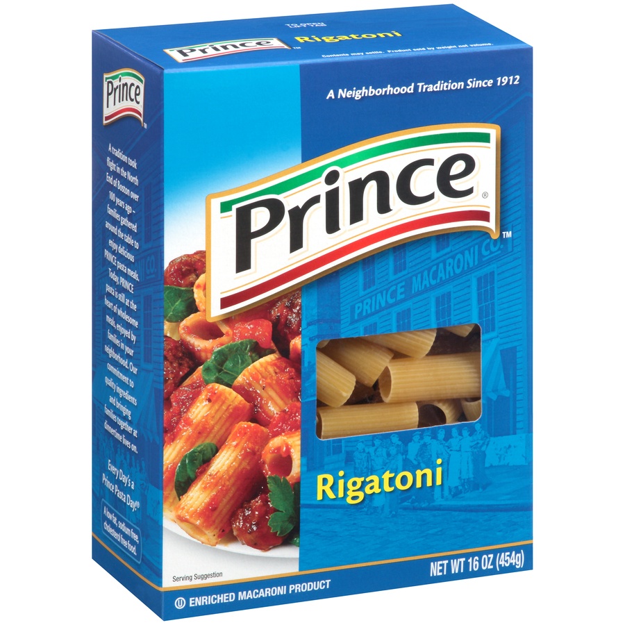Prince Pasta - Rigatoni 16 oz | Shipt