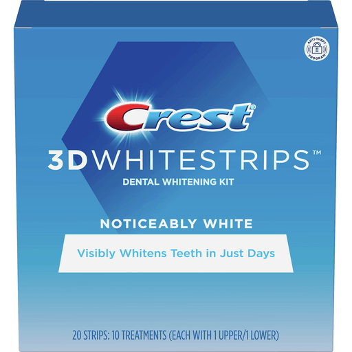 Crest Noticeably White Whitening Strips 10 ct | shipt