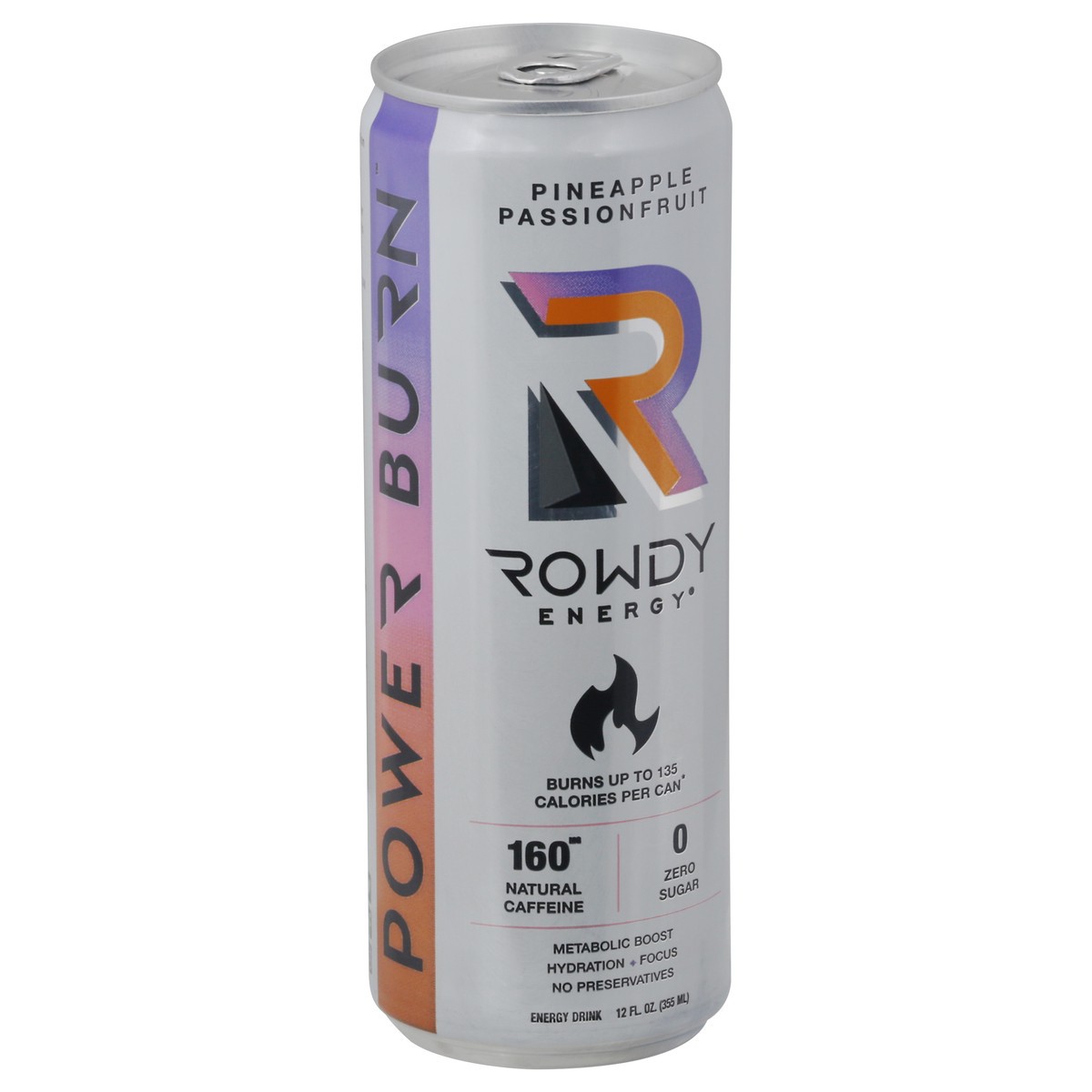 Rowdy Energy Energy Drink, Pineapple Passion Fruit 12 fl oz | Shipt