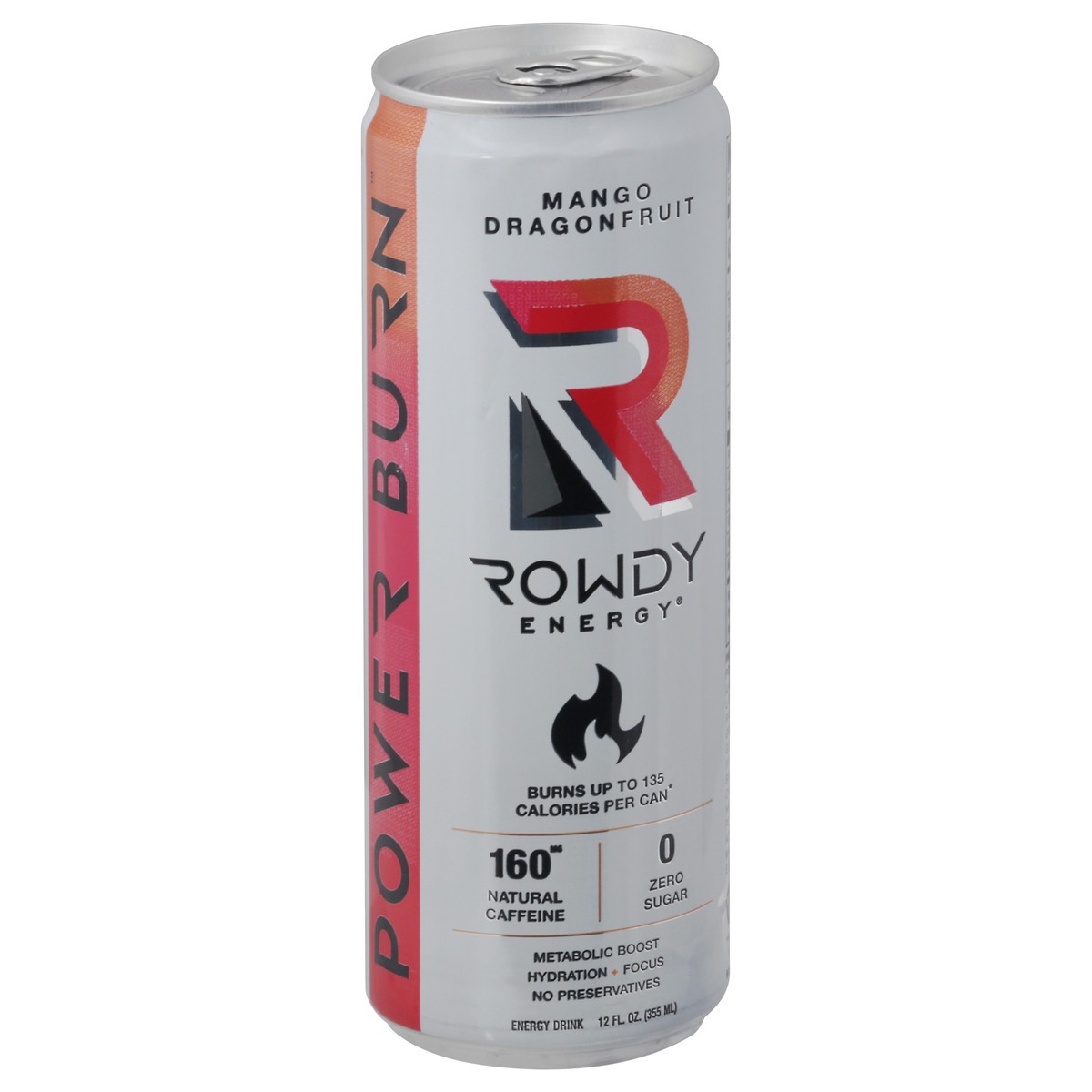 Rowdy Energy Power Burn Mango Dragonfruit Energy Drink 12 fl oz 12 fl ... Rowdy Energy Power Burn Mango Dragonfruit Energy Drink 12 fl oz 12 fl ...