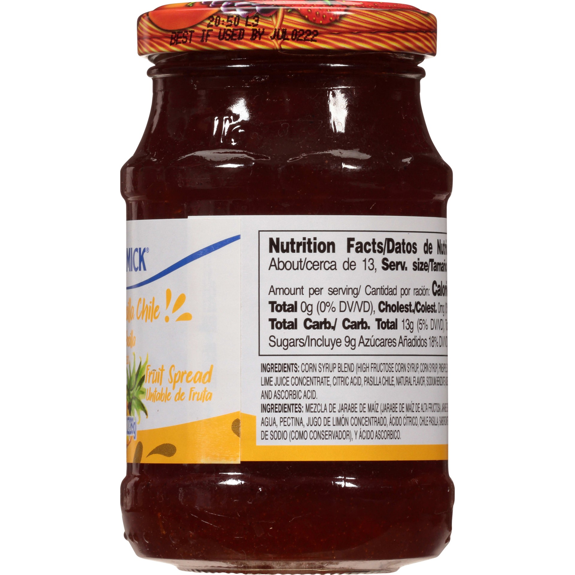 McCormick Pineapple & Pasilla Chile (Pina & Chile Pasilla) Flavored ...