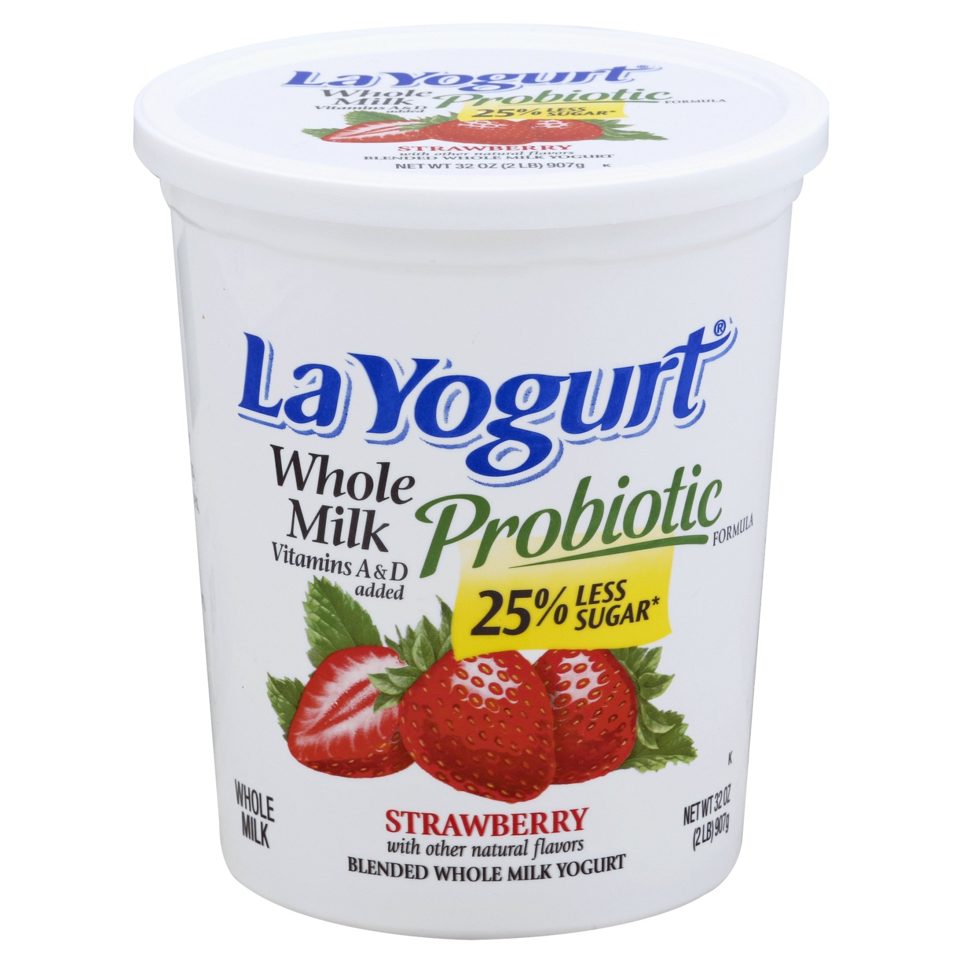 La Yog Wm Prbtc Straw 32 oz | Shipt