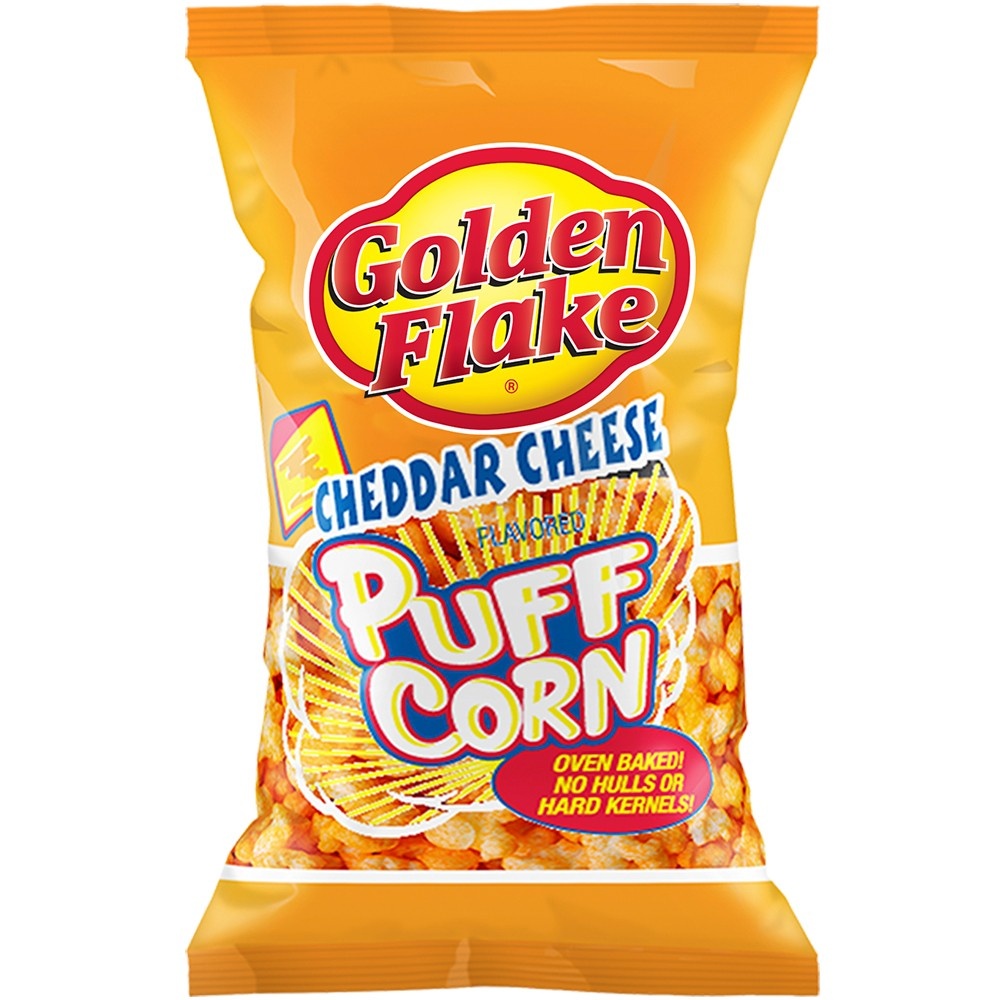 Golden Flake Cheddar Cheese Flavored Puff Corn 6 oz | Shipt