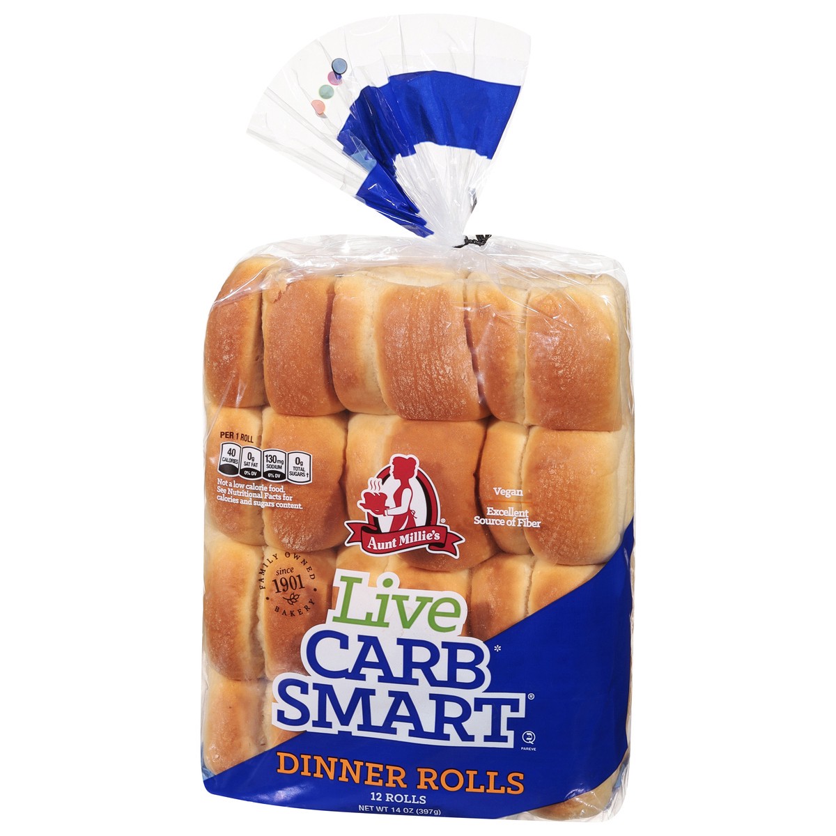 Aunt Millie's Live Carb Smart Dinner Rolls 12 ct | shipt