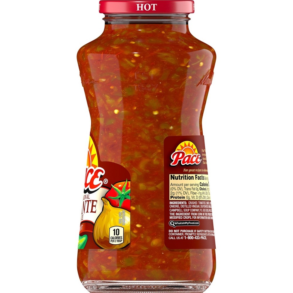 Pace Hot Picante Sauce 24 oz | Shipt