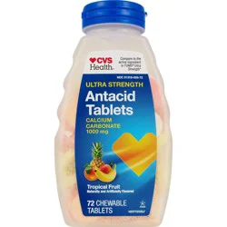 Cvs Health Antacid Chewable Tablets, Tropical Fruit, 72 Ct 72 ct | shipt