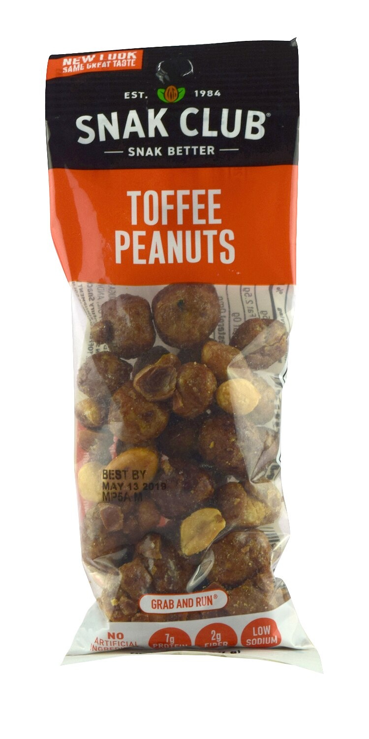 Snak Club - Grab & Run Toffee Peanuts 2 oz | Shipt