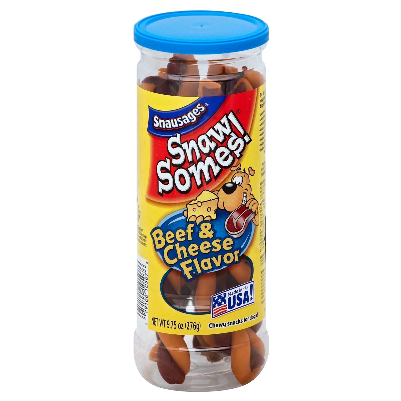 Snausages Beef & Cheese Snaw Somes Canister 9.7 oz | Shipt