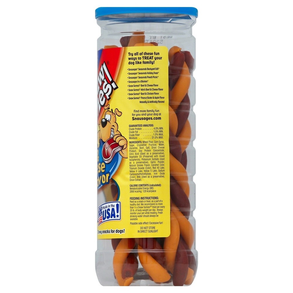 Snausages Beef & Cheese Snaw Somes Canister 9.7 oz | Shipt