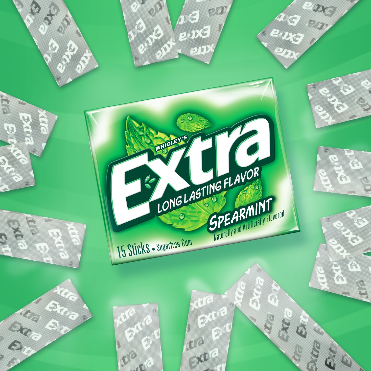 Extra Spearmint Sugar-Free Gum Value Pack 8 ct | Shipt