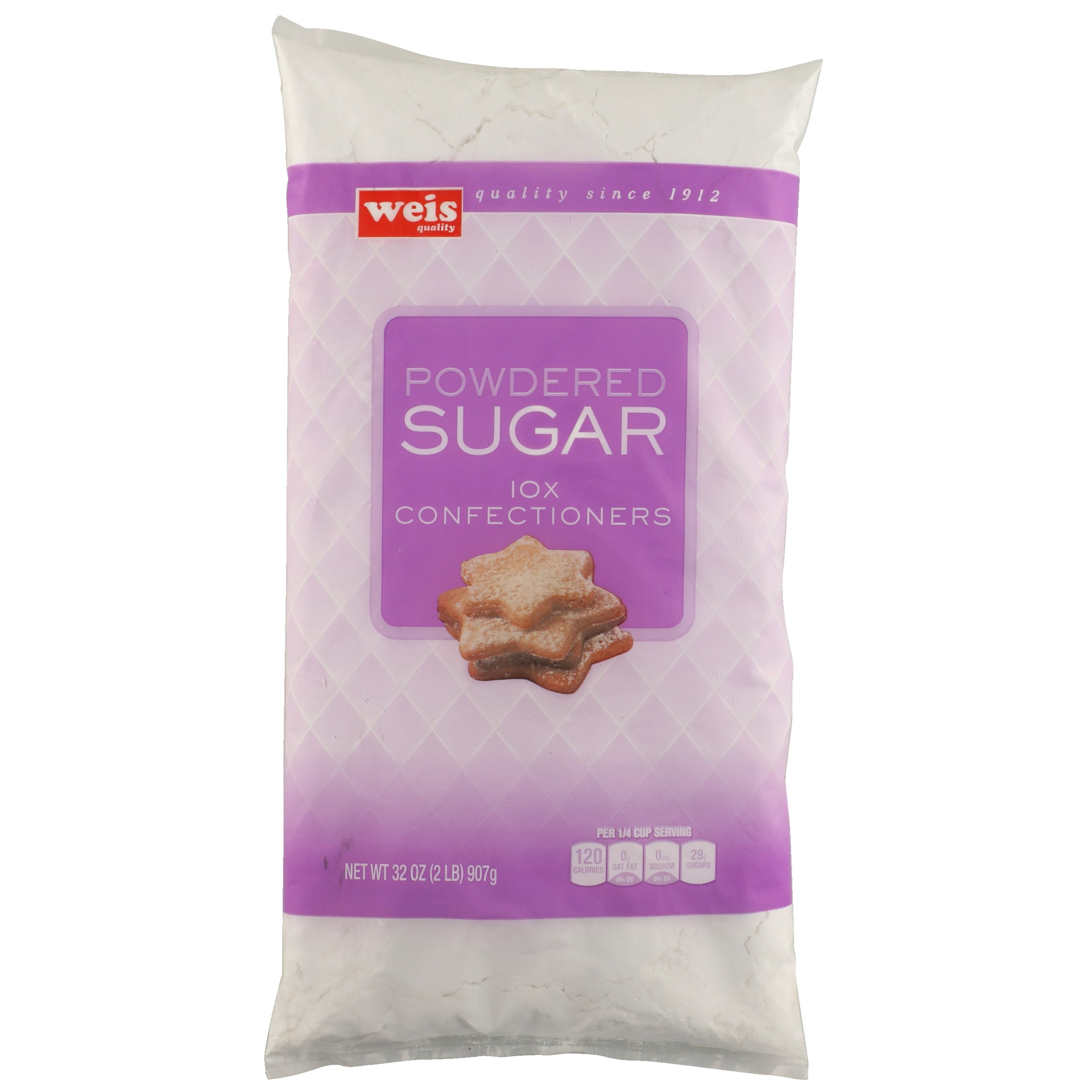 Weis Quality Confectioners Sugar 10-X Powdered Sugar 2 lb | Shipt