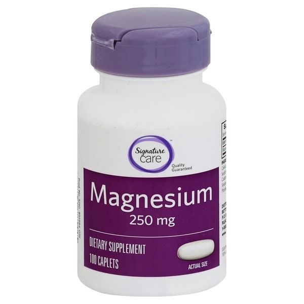 Signature Select Signature Care Magnesium 250Mg Dietary Supplement ...
