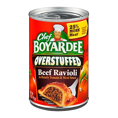 Chef Boyardee Overstuffed Beef Ravioli 15 oz | Shipt