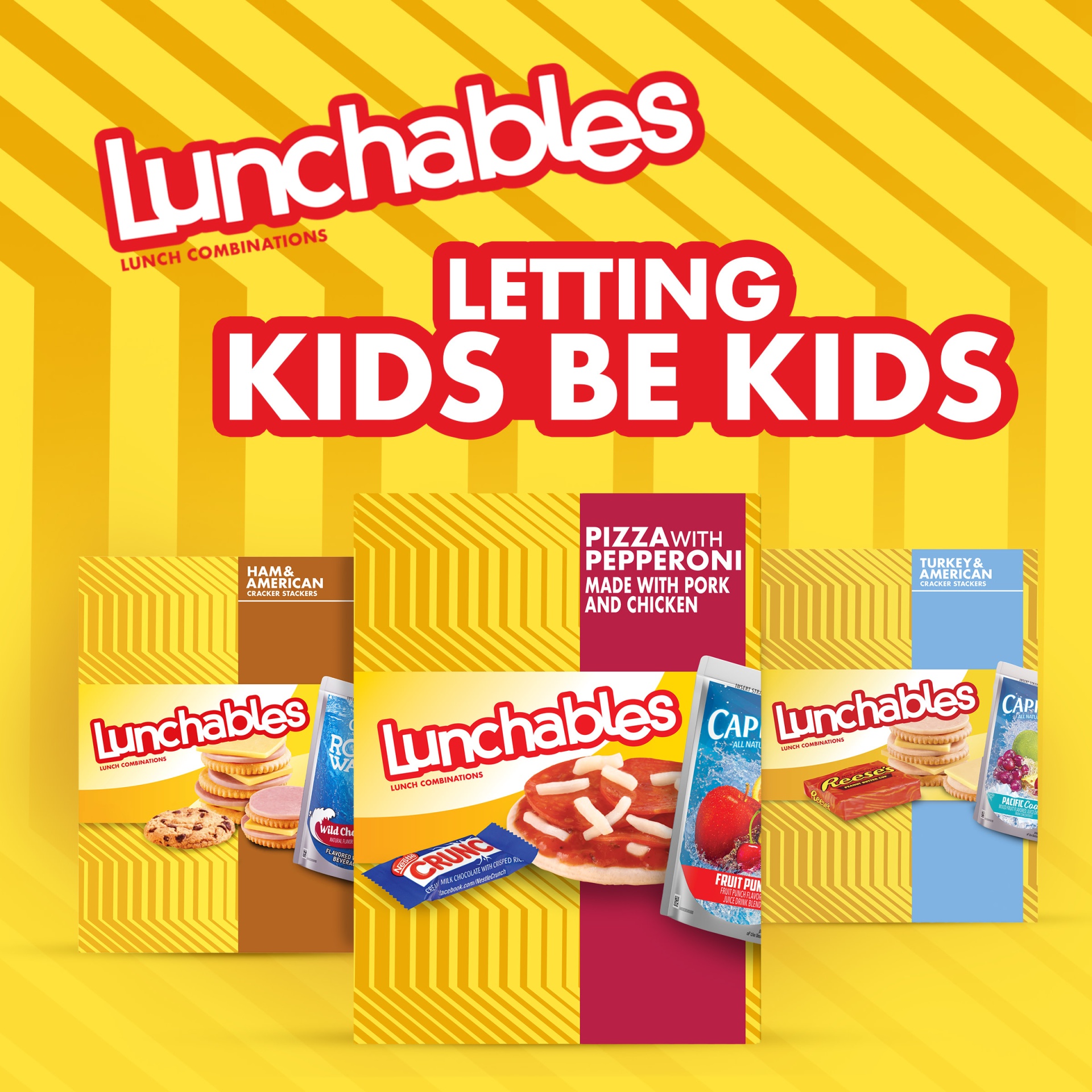 Lunchables Pizza with Pepperoni Meal Kit with Capri Sun Fruit Punch ...