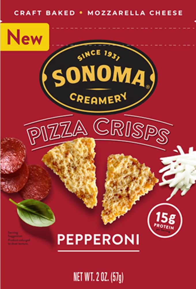Sonoma Creamery Pepperoni Pizza Crisps 2 oz | Shipt