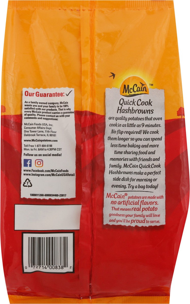McCain Quick Cook Hashbrowns, 20 oz (Frozen Potatoes) 20 oz | shipt