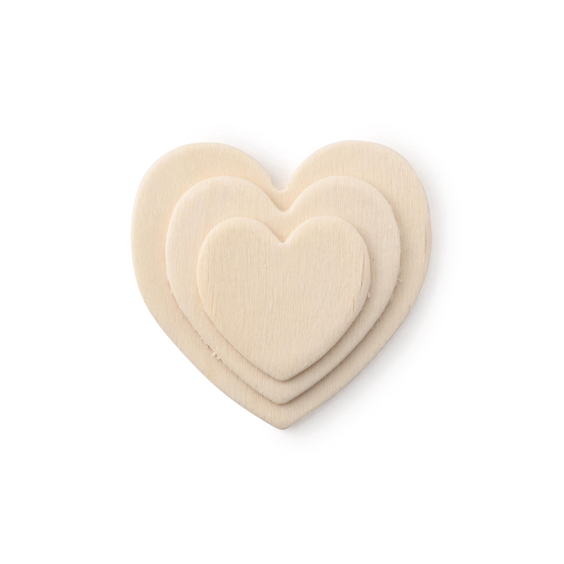 Heart Wood Shapes By Creatology, 130ct. 130 ct | shipt