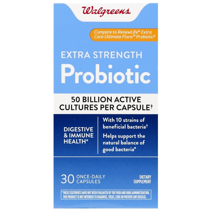 Walgreens Extra Strength Probiotic 30 ct | Shipt