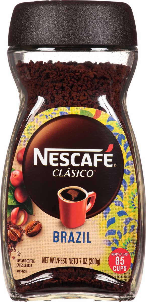 Nescafé NESCAFÉ CLÁSICO Brazil, Dark Roast Instant Coffee, 7 oz. Jar 7 ...