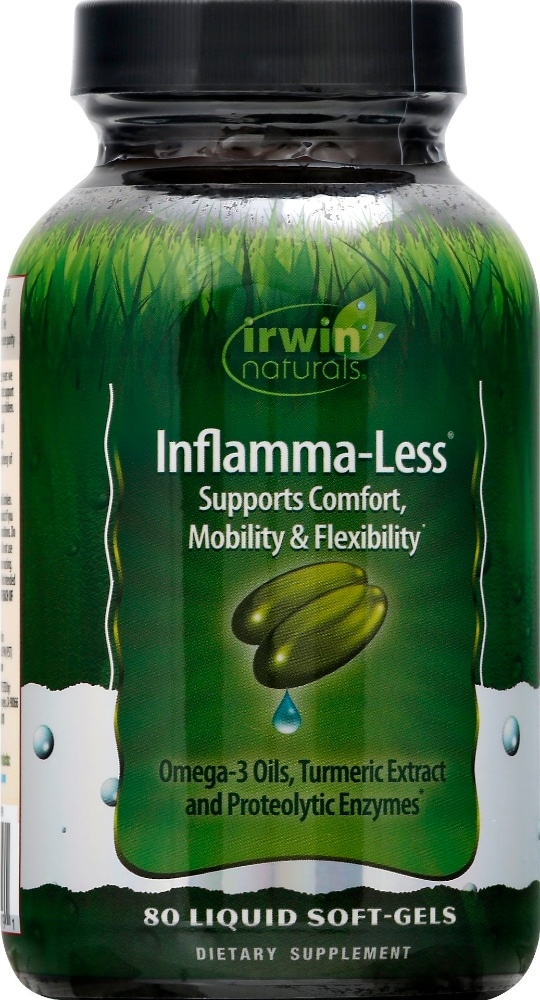 Irwin Naturals Inflamma - Less Dietary Supplement 80 ct | Shipt