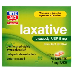 Rite Aid Ra Laxative Bisc Tab 50 ct | shipt