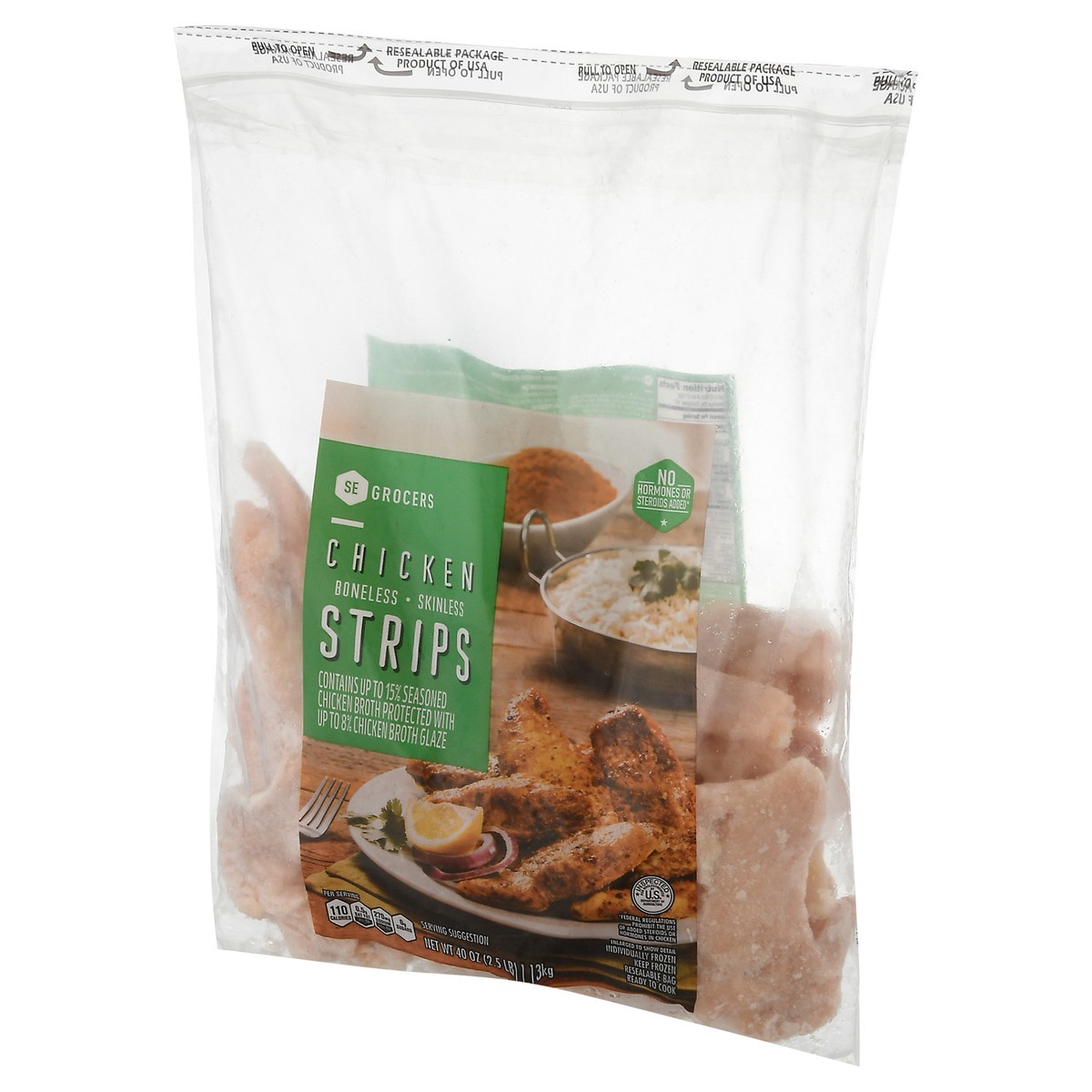 SE Grocers Iqf Chicken Strips 40 oz | Shipt