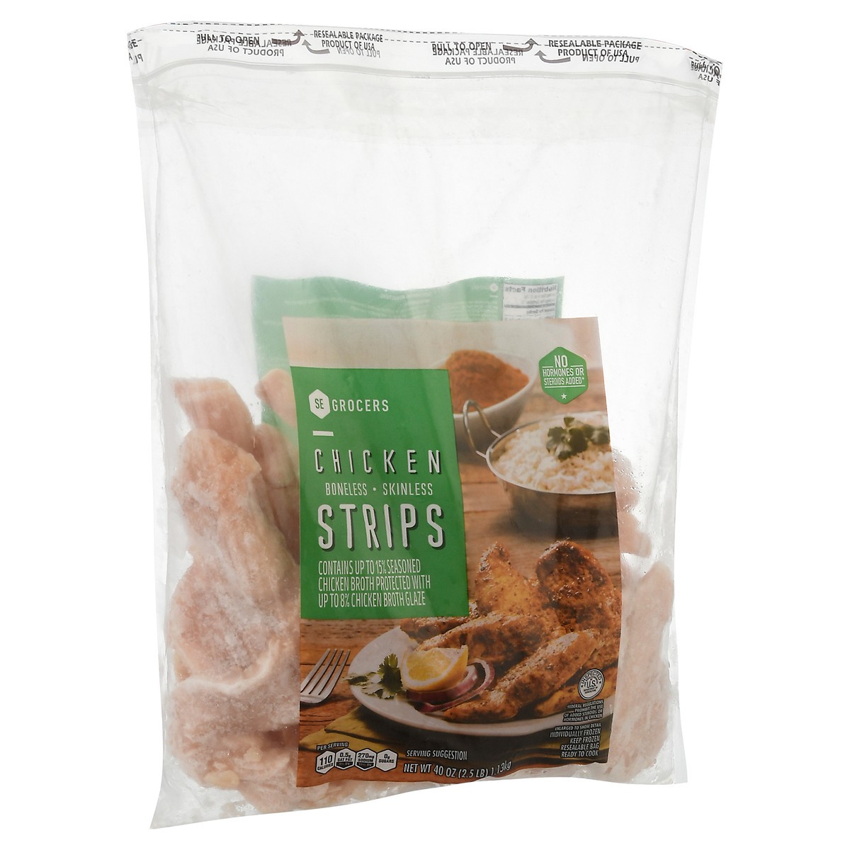 SE Grocers Iqf Chicken Strips 40 oz | Shipt