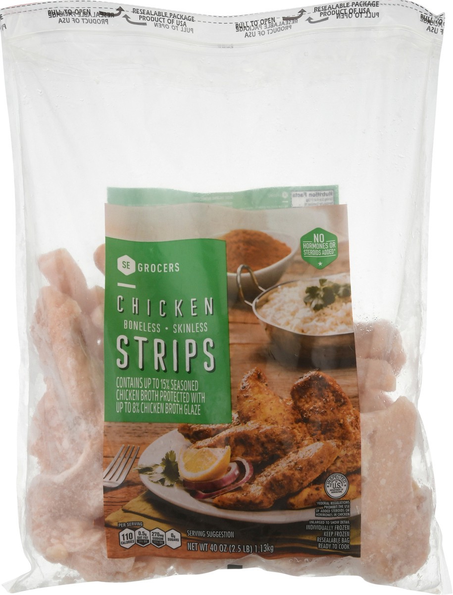SE Grocers Iqf Chicken Strips 40 oz | Shipt